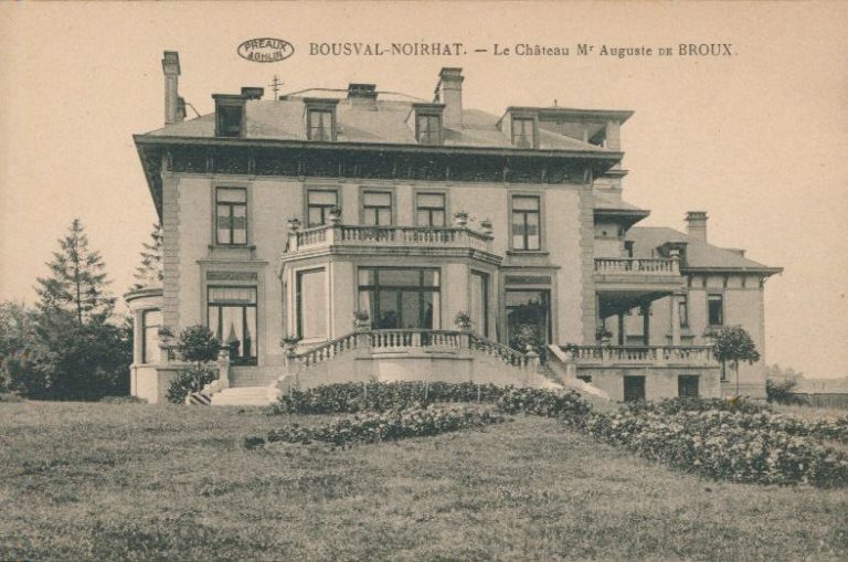Le château De Broux – Les Amis de Bousval